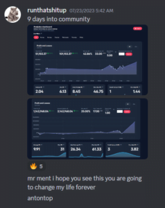 Testimonials - Mentfx Trading Mentorship